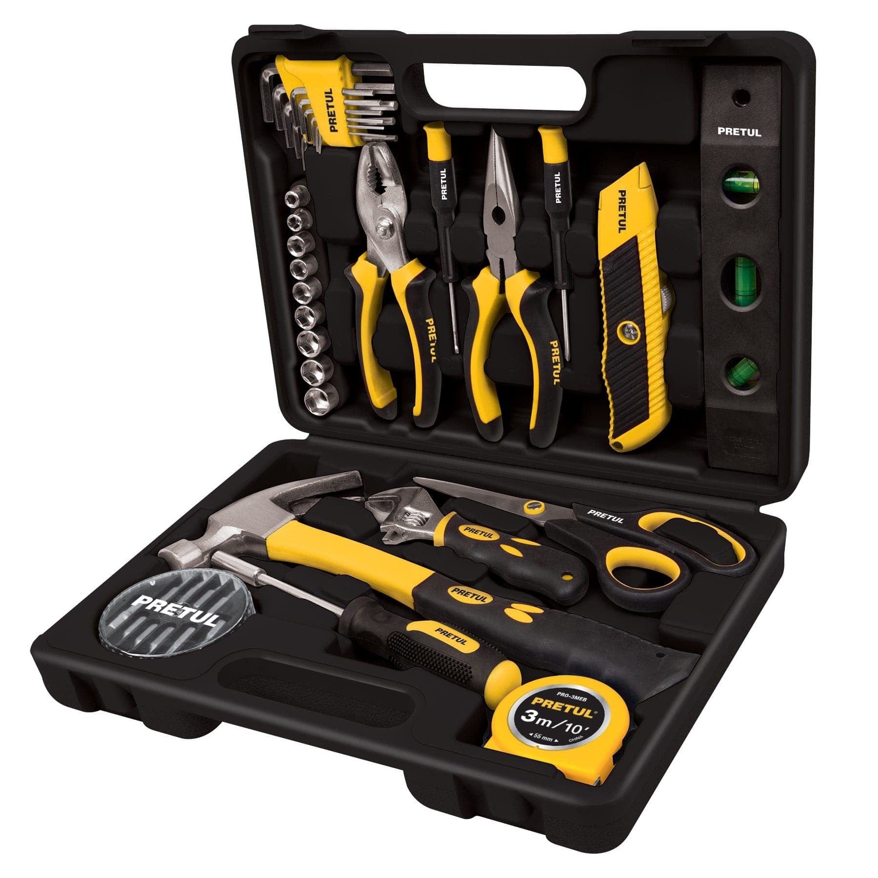 Juego de 42 herramientas Comfort Grip Pretul