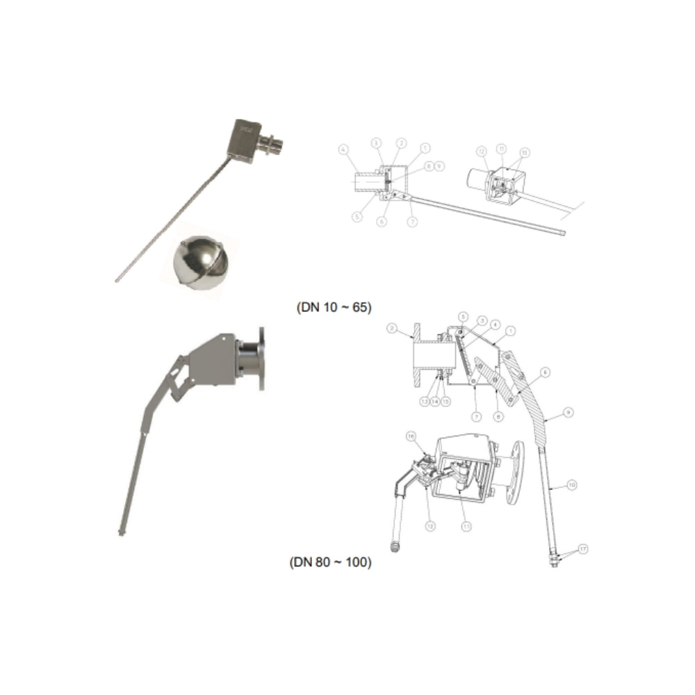 BOYA ESFERICA INOX 316 D/200MM