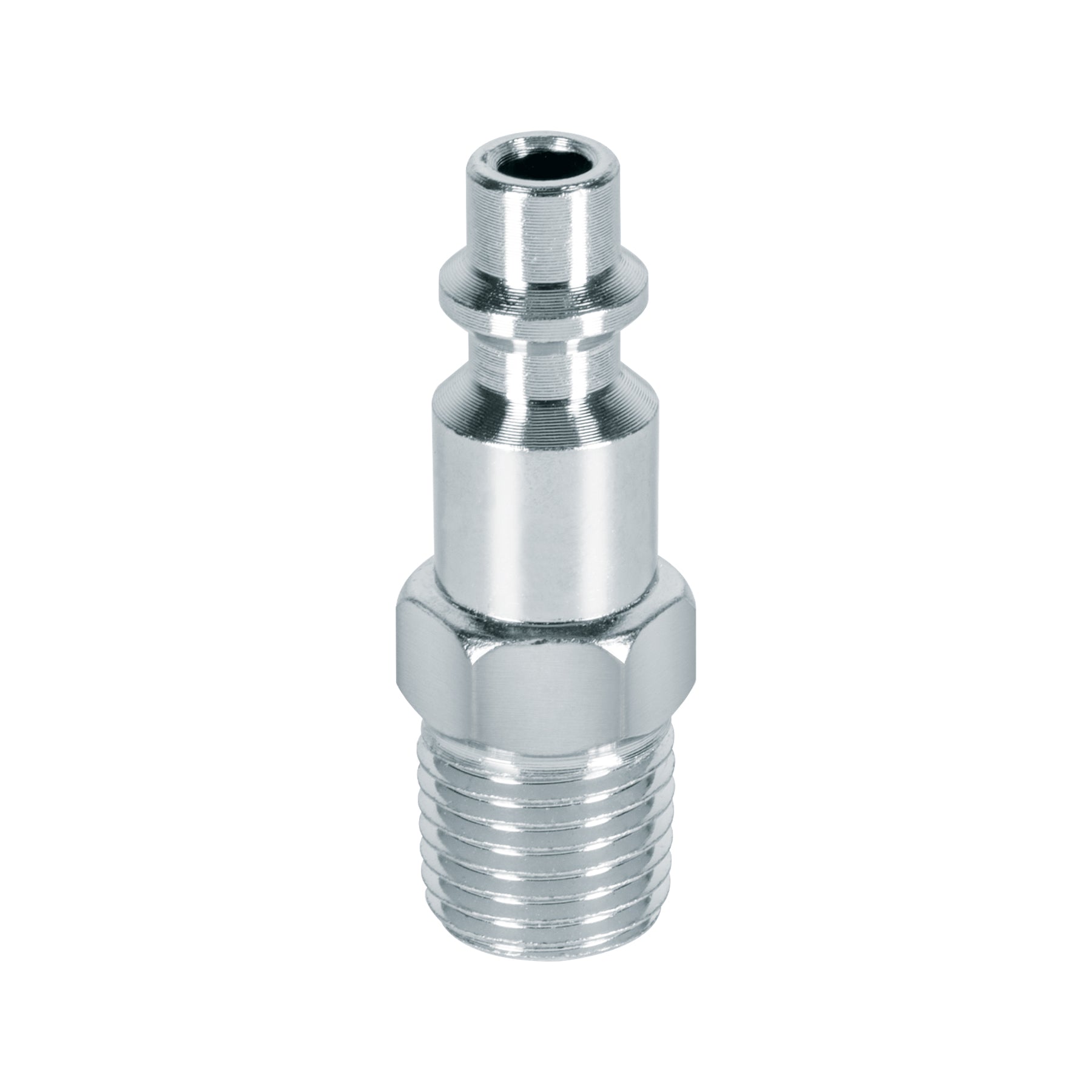 Conector rápido, tipo M, cuerda 1/4 NPT, macho Pretul